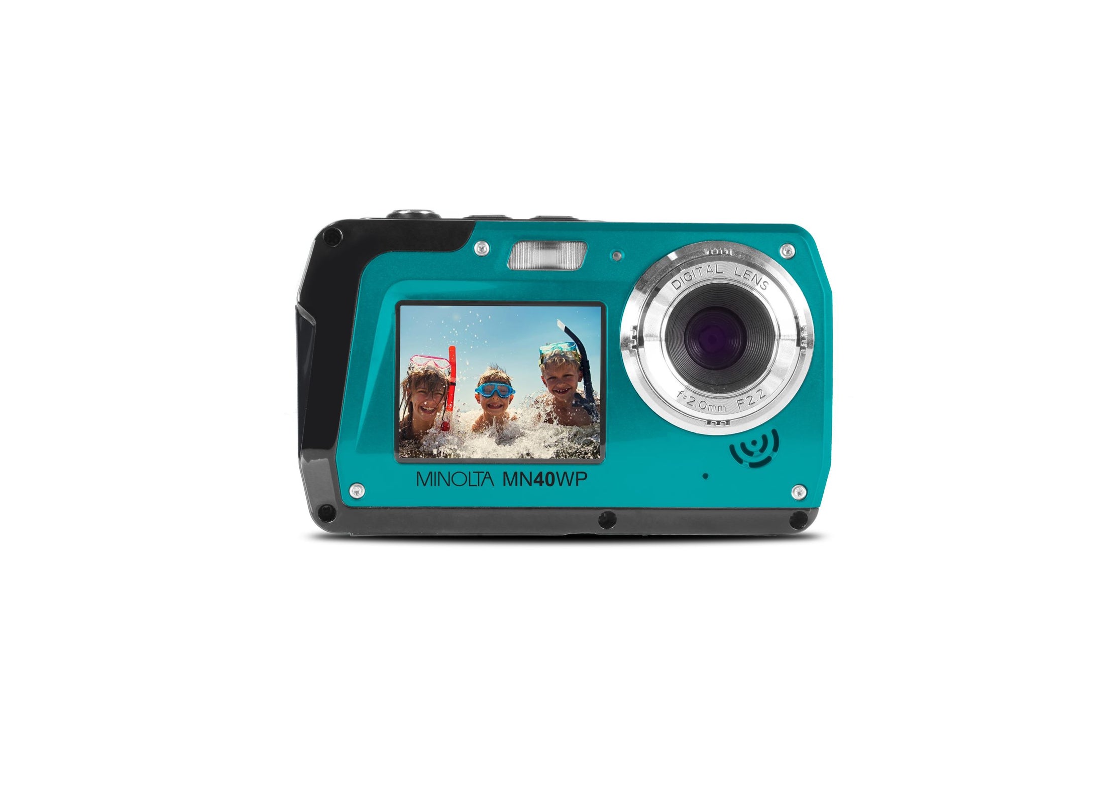 MN40WP 48MP / 2.7K Quad HD Dual Screen Waterproof Camera – Shop Minolta ...